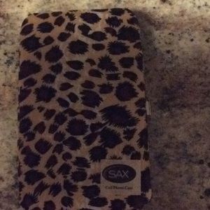 Sax | Accessories | Leopard Print Saxcellphone Case | Poshmark